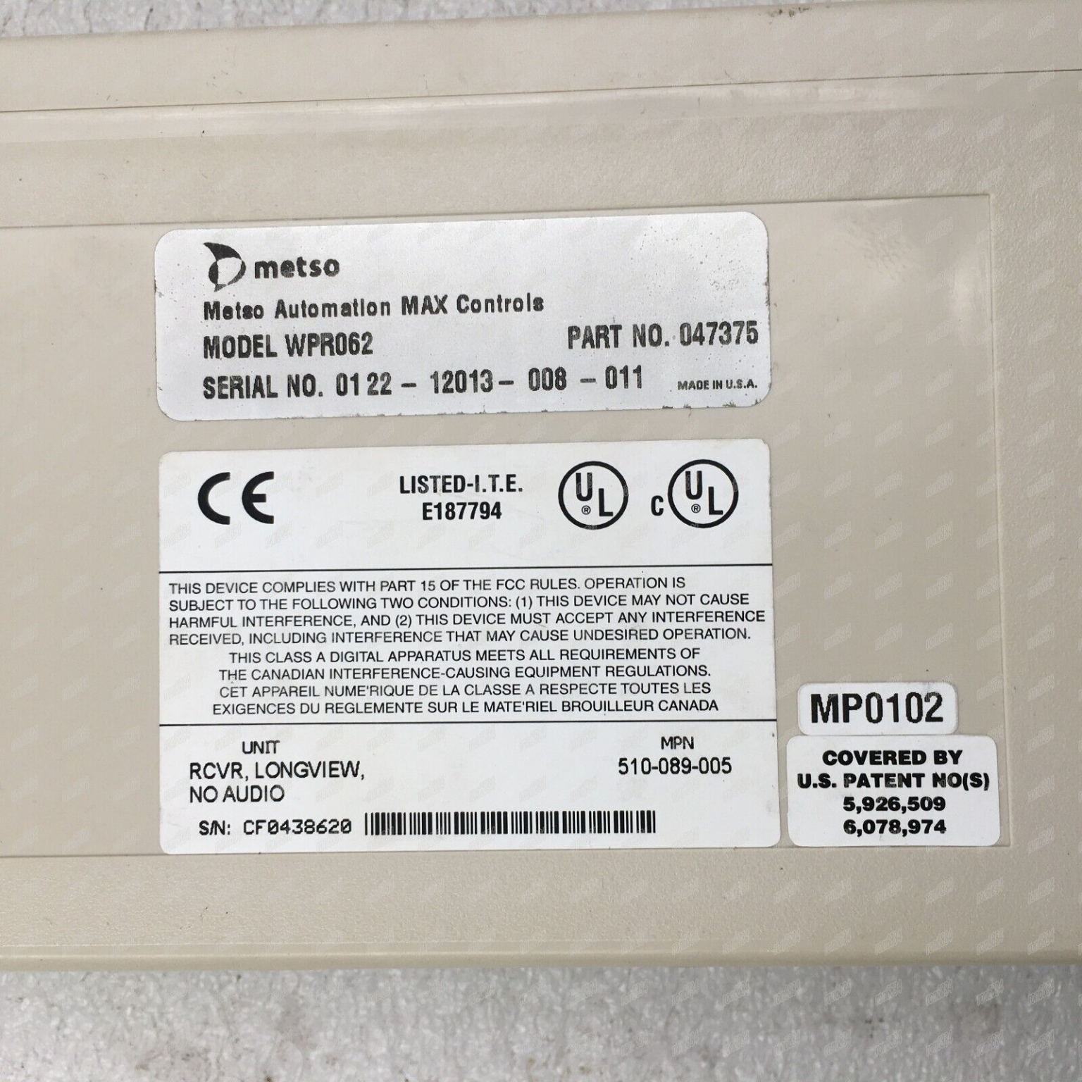 CYBEX metso WPR062 modular controller improves the intelligent level of ...